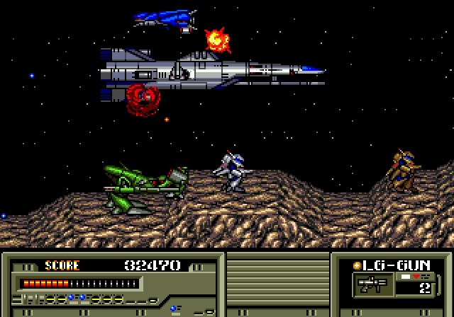 Target Earth - Sega Mega Drive - Insert Coin